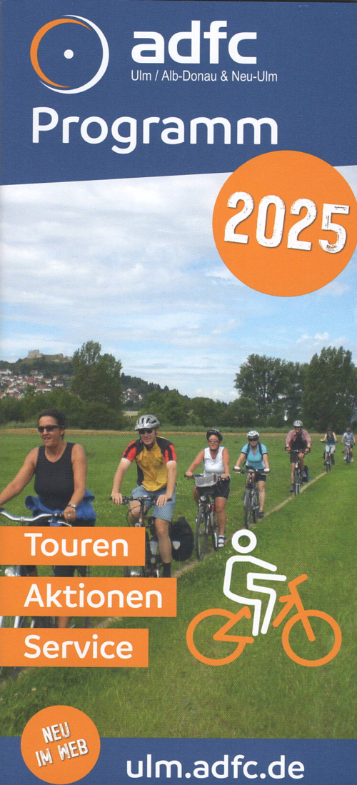 ADFC-Programmheft 2025 - ADFC Ulm Alb-Donau und Neu-Ulm
